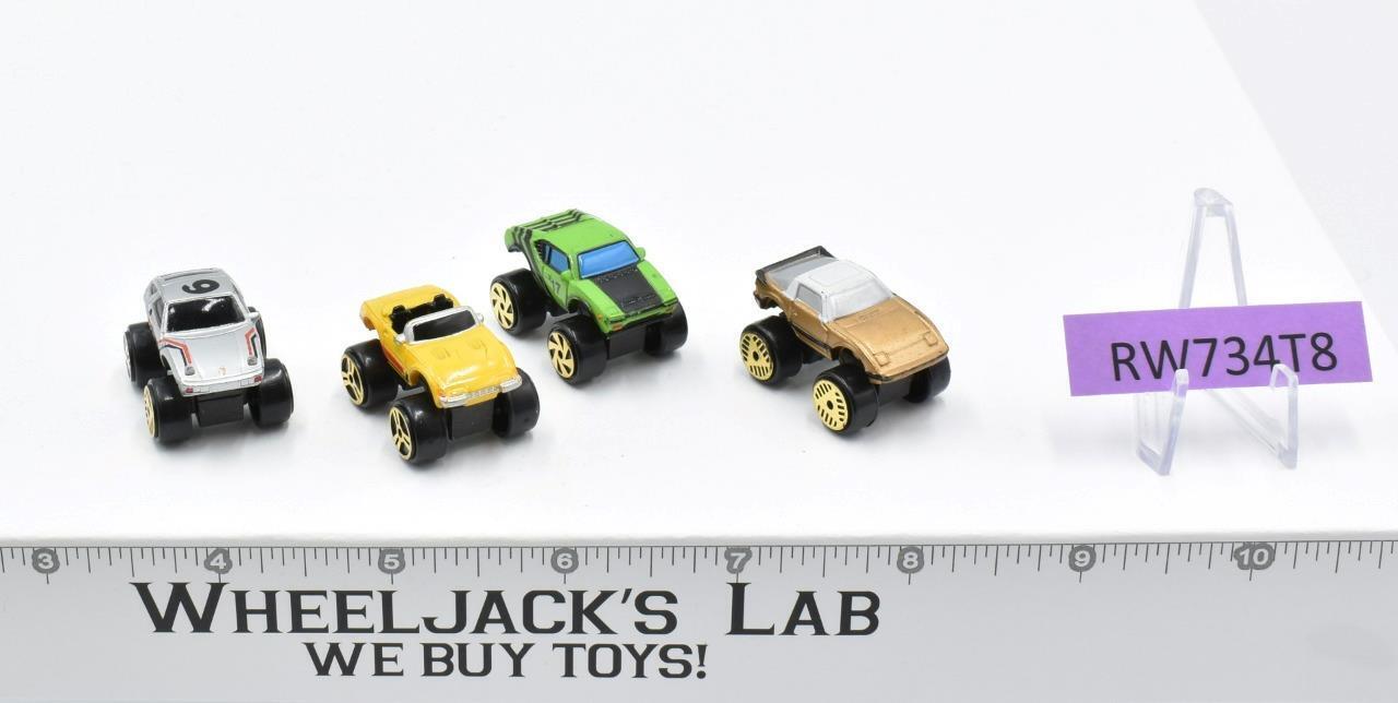 Lot of 4 Monster Truck Vehicles 1988-89 Vintage Galoob Micro Machines ...