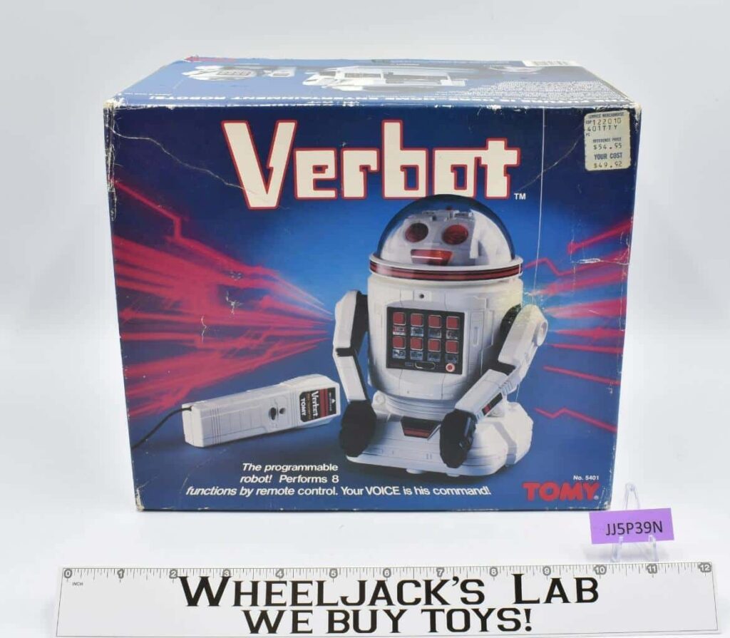 Verbot Chatbot Programmable Robot 1984 Tomy Vintage - Wheeljack's Lab