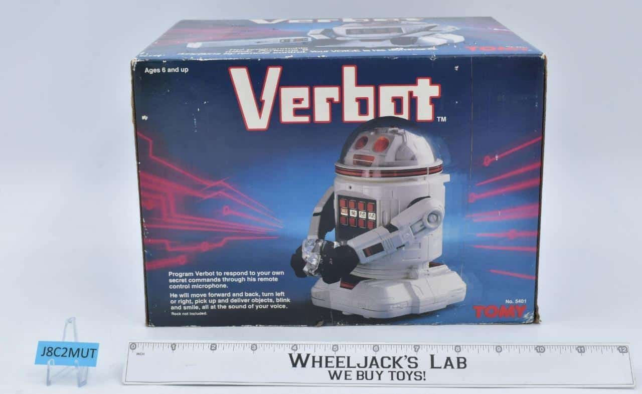 Verbot Chatbot Programmable Robot 1984 Tomy Vintage - Wheeljack's Lab