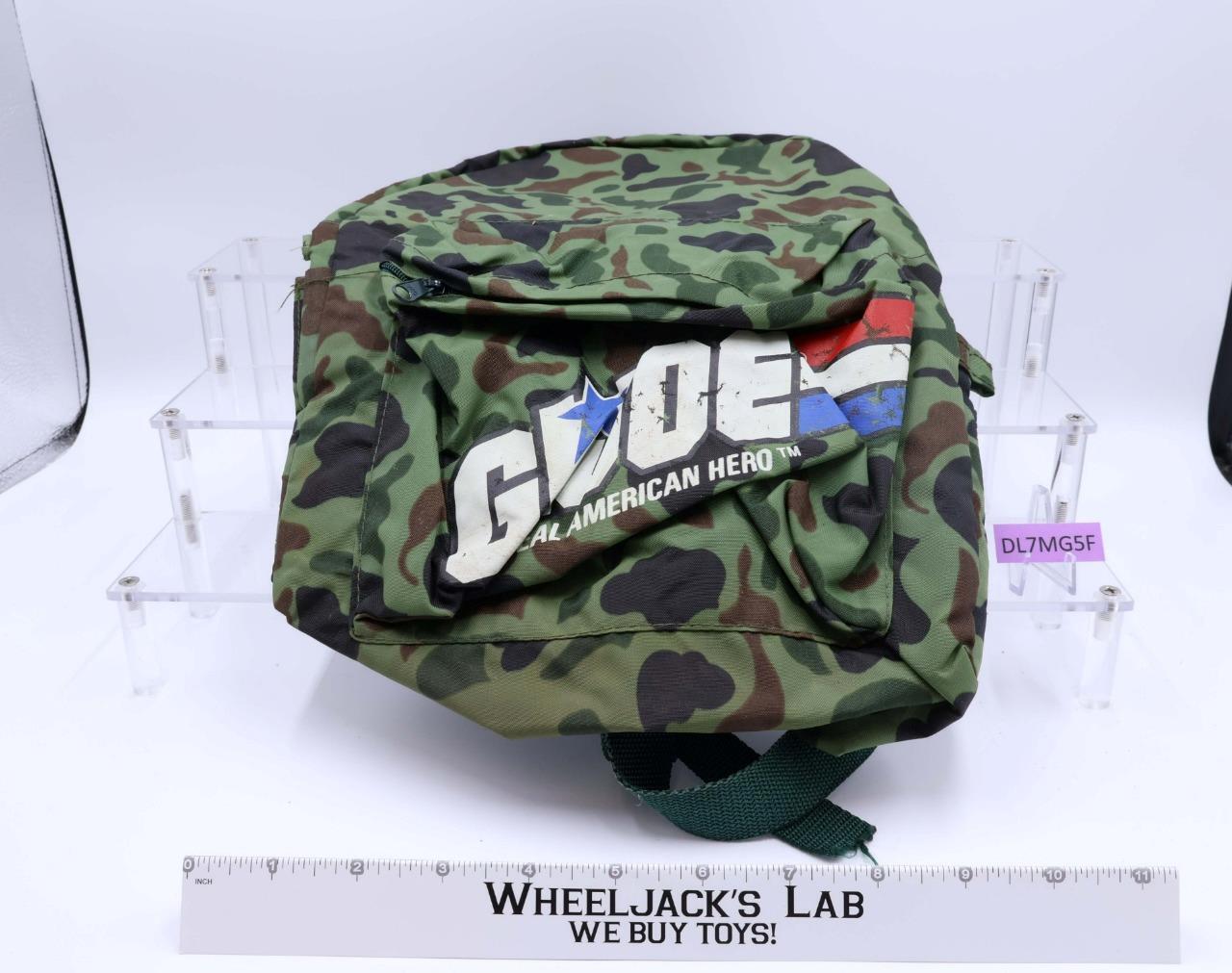 GI Joe Camo Backpack Hasbro Vintage - Wheeljack's Lab
