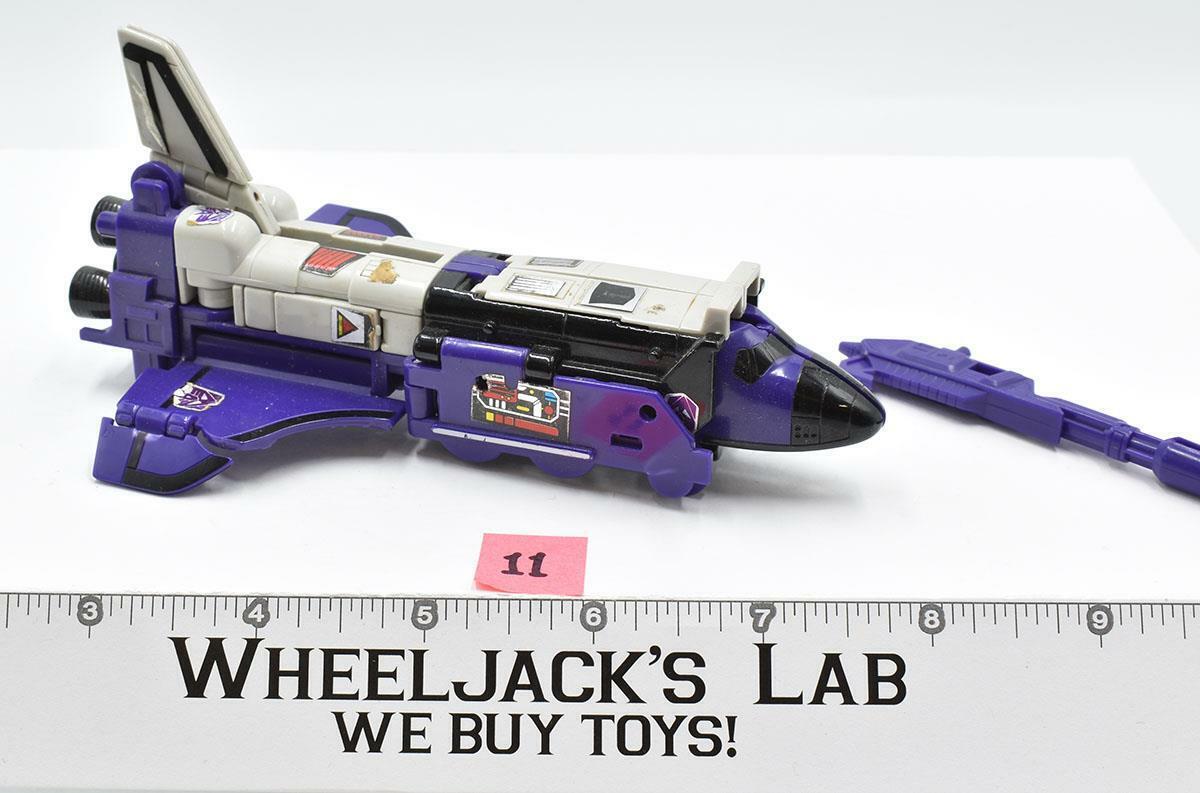 Astrotrain #11 100% Complete 1985 G1 Transformers Space Shuttle Action ...