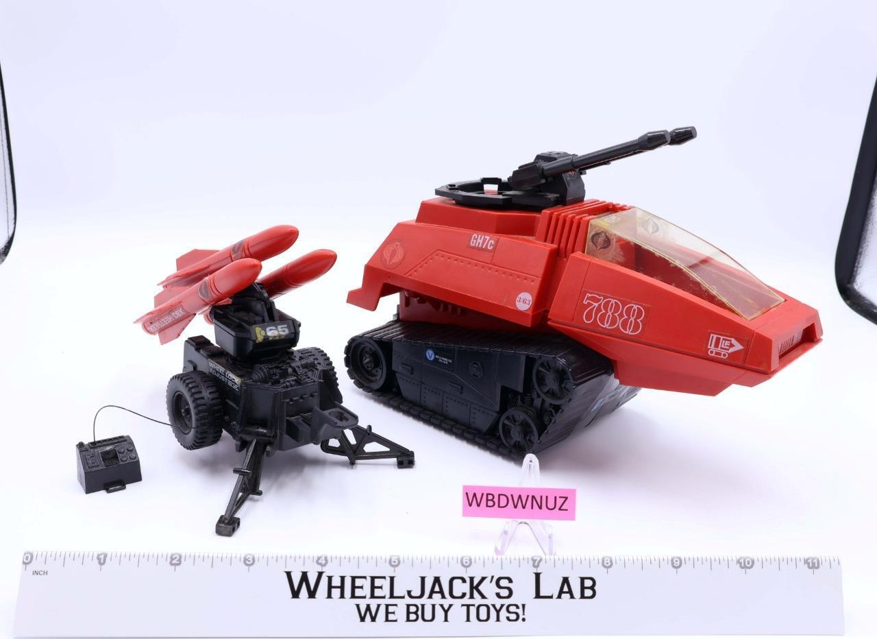 Red H.I.S.S Tank & S.M.S. Complete Sears Exclusive GI Joe 1982 Hasbro ...