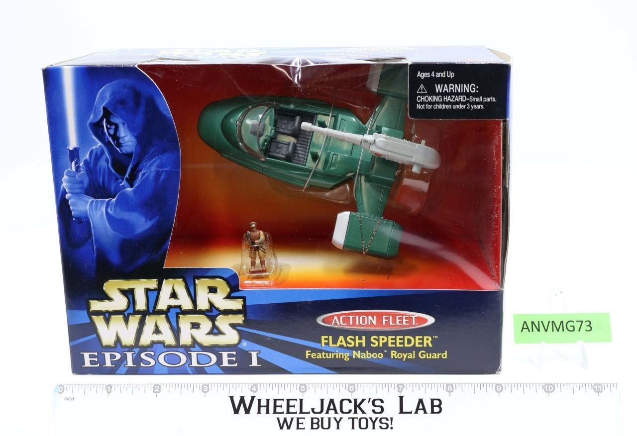 Flash Speeder Star Wars Episode 1 Action Fleet 1998 Galoob NEW MISB SEALED - Wheeljack's Lab