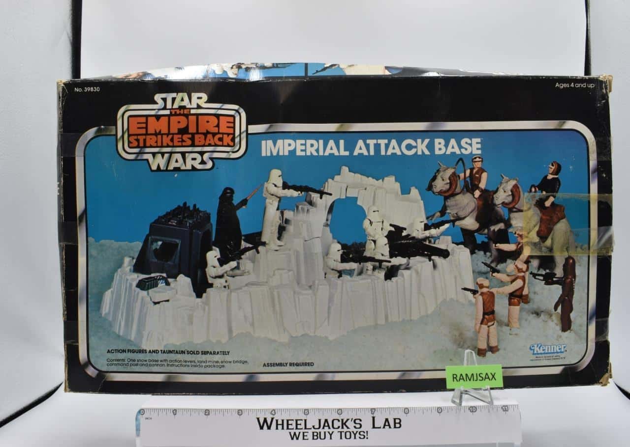 Hoth Imperial Attack Base 100% Complete W/Box 1980 Star Wars ESB Kenner ...