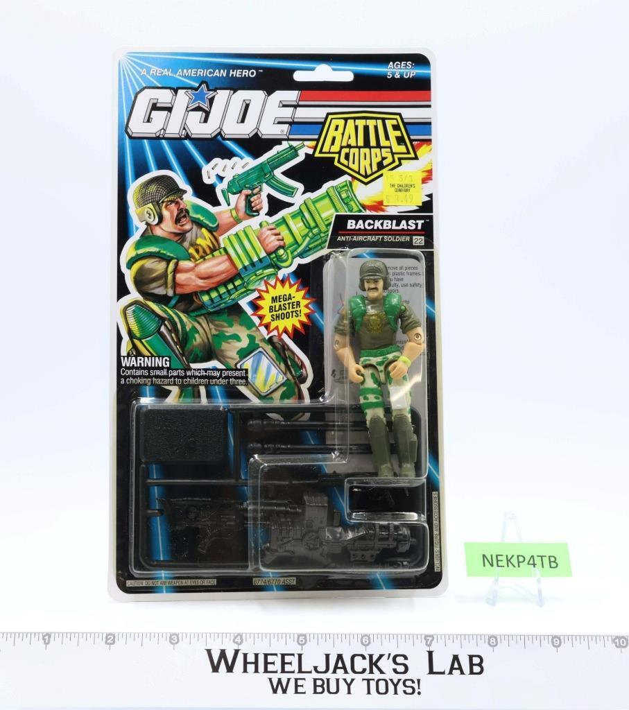 Backblast Battle Corps NEW MOSC 1992 GI Joe Hasbro Action Figure ...