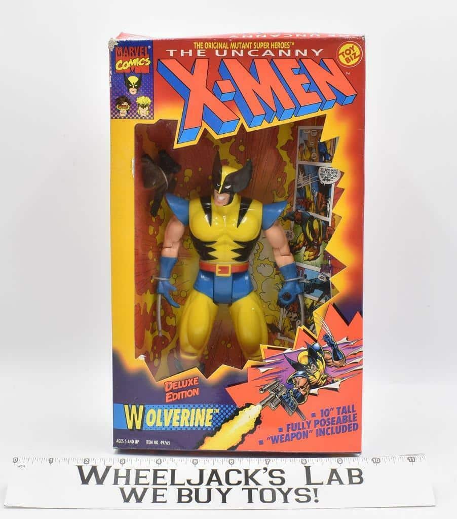 Wolverine Deluxe Edition X-Men The Uncanny Marvel Comics Toybiz 1993 ...
