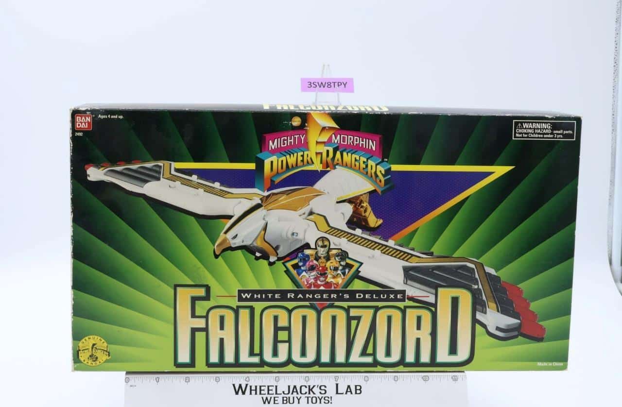 Deluxe Falconzord 100% Complete Power Rangers 1995 Bandai Action Figure ...
