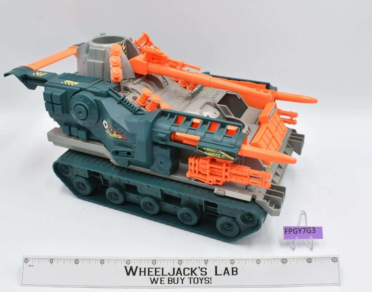 Brawler Tank 100% Complete 1991 GI Joe ARAH Vintage Hasbro Action ...