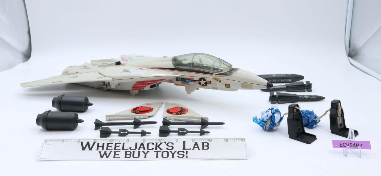 Skystriker XP-14F Combat Jet 100% Complete G.I. Joe 1983 Hasbro Vehicle ...