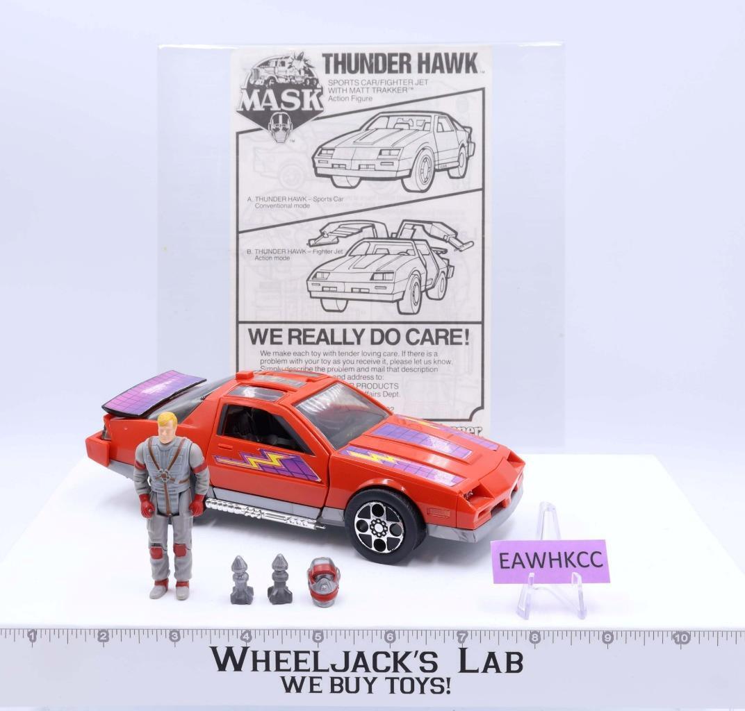 Thunderhawk W/Matt Trakker 100% Complete 1986 MASK M.A.S.K. Kenner ...