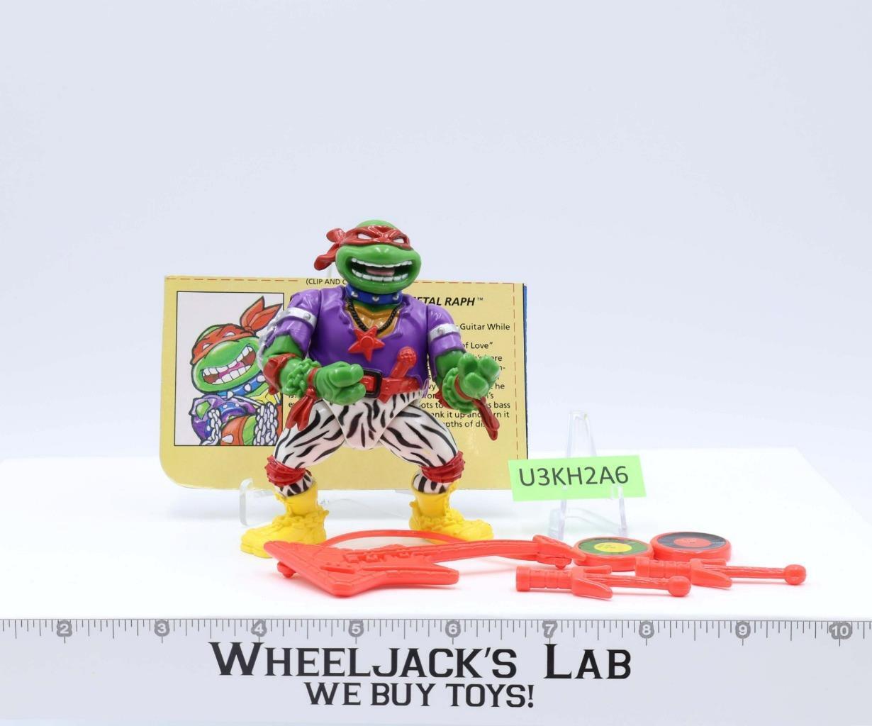 Heavy Metal Raph 100% Complete Teenage Mutant Ninja Turtle 1991 ...