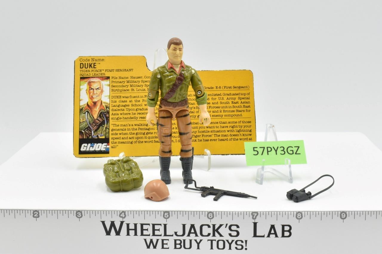 Duke Tiger Force V2 100% Complete G.I. Joe Hasbro 1988 Vintage Action ...