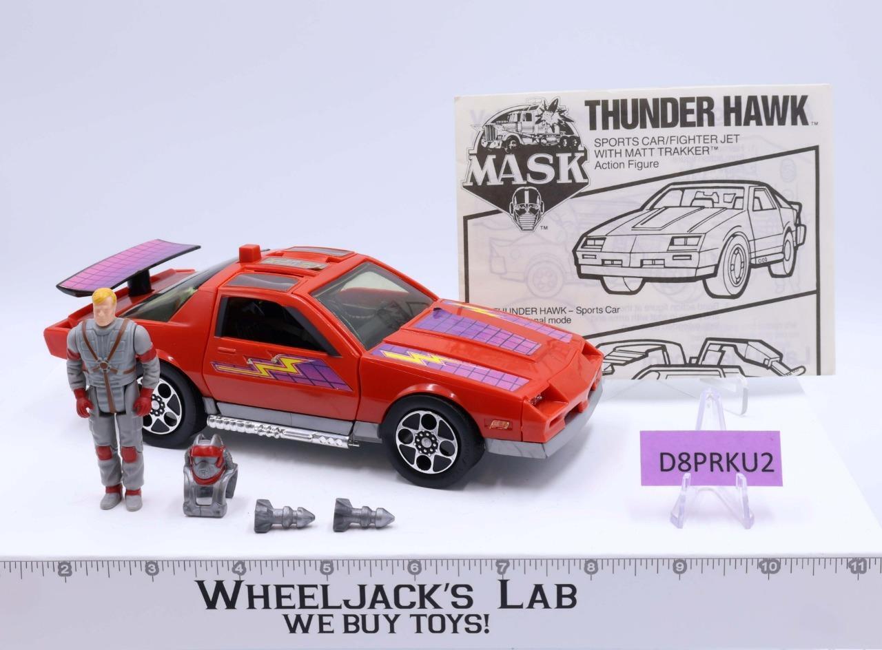 Thunderhawk W/Matt Trakker 100% Complete 1986 MASK M.A.S.K. Kenner ...