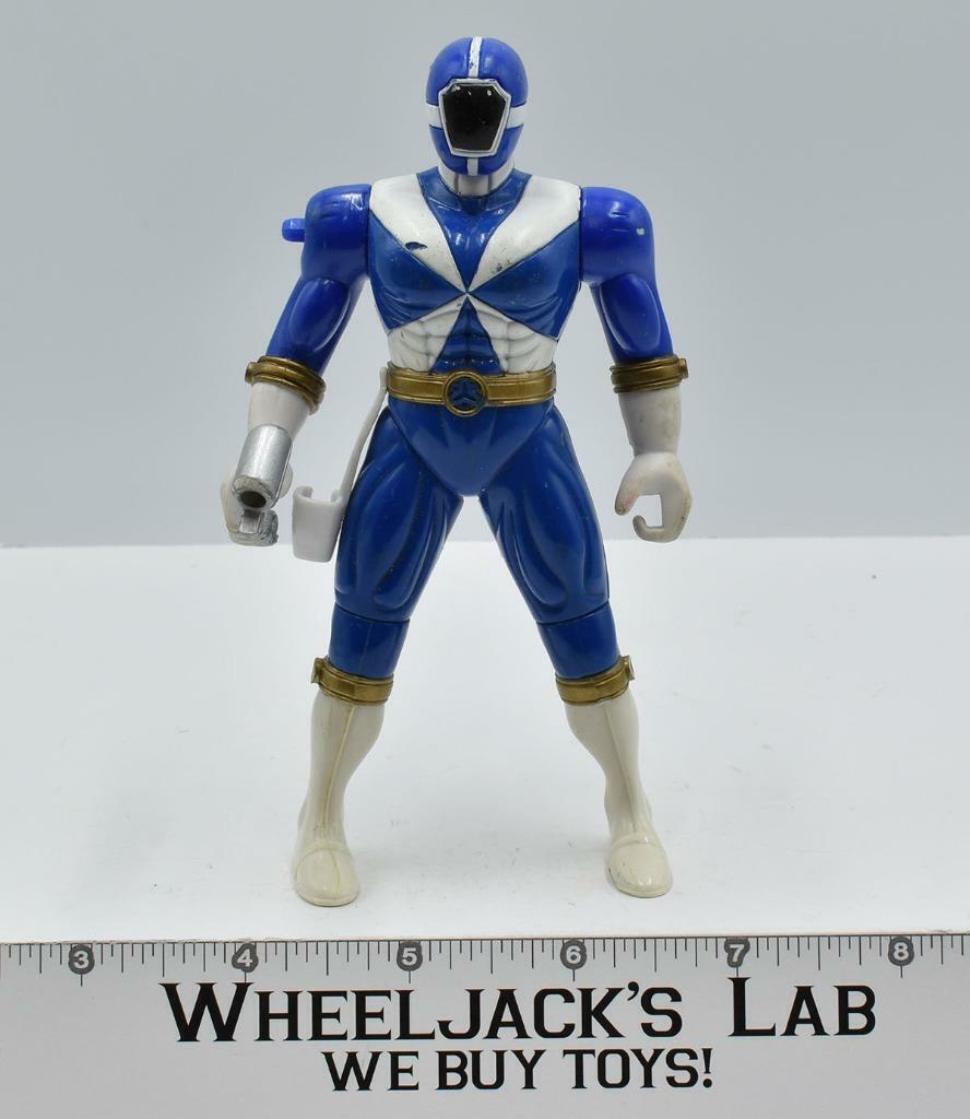 Blue Ranger Lightspeed Rescue Mighty Morphin Power Ranger 1999 Bandai ...