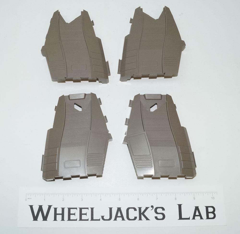 Omega Supreme Track Armor Parts Pieces A-D 1985 G1 Transformers Vintage ...