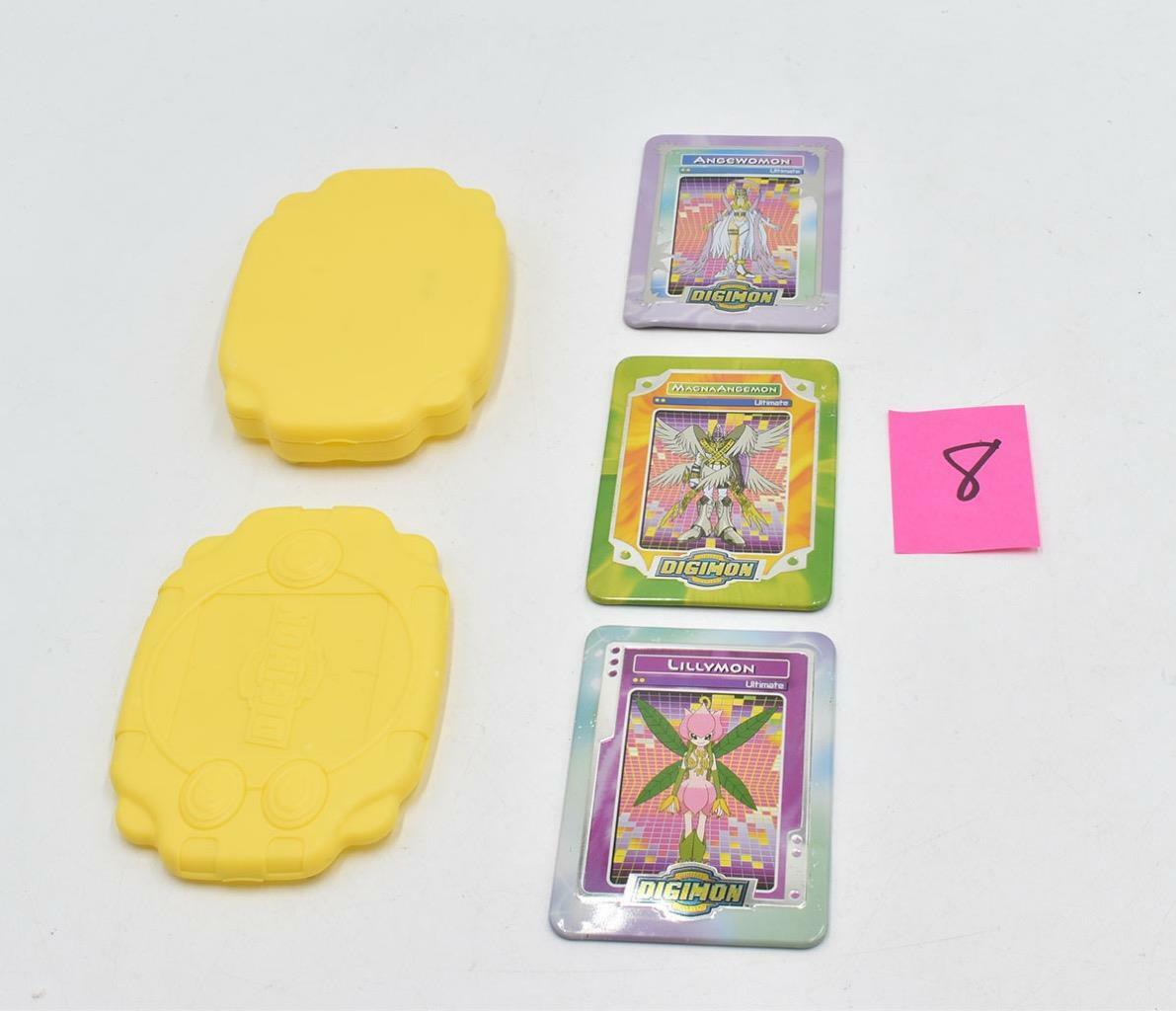 Digimon #8 Taco Bell Cards X3 Lillymon Angeewoman MagnaAngee 2000 ...