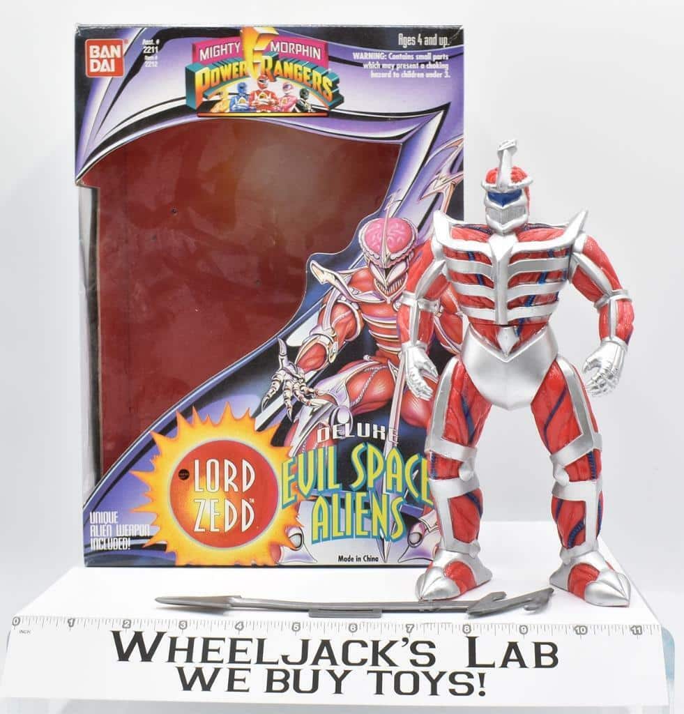 Lord Zedd Evil Space Aliens Complete W Box MMPR Power Rangers 1994 ...