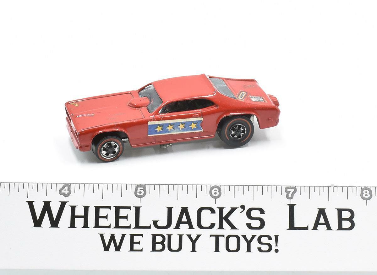 Mongoose #2 Red 1969 Redline Hot Wheels Mattel Vintage RL - Wheeljack's Lab