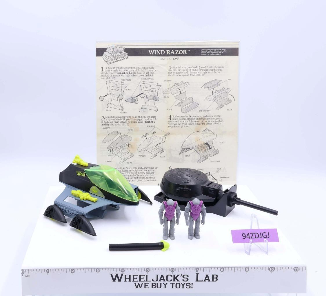 Wind Razor 100% Complete Air Raiders 1987 Hasbro Vintage Action Figure ...