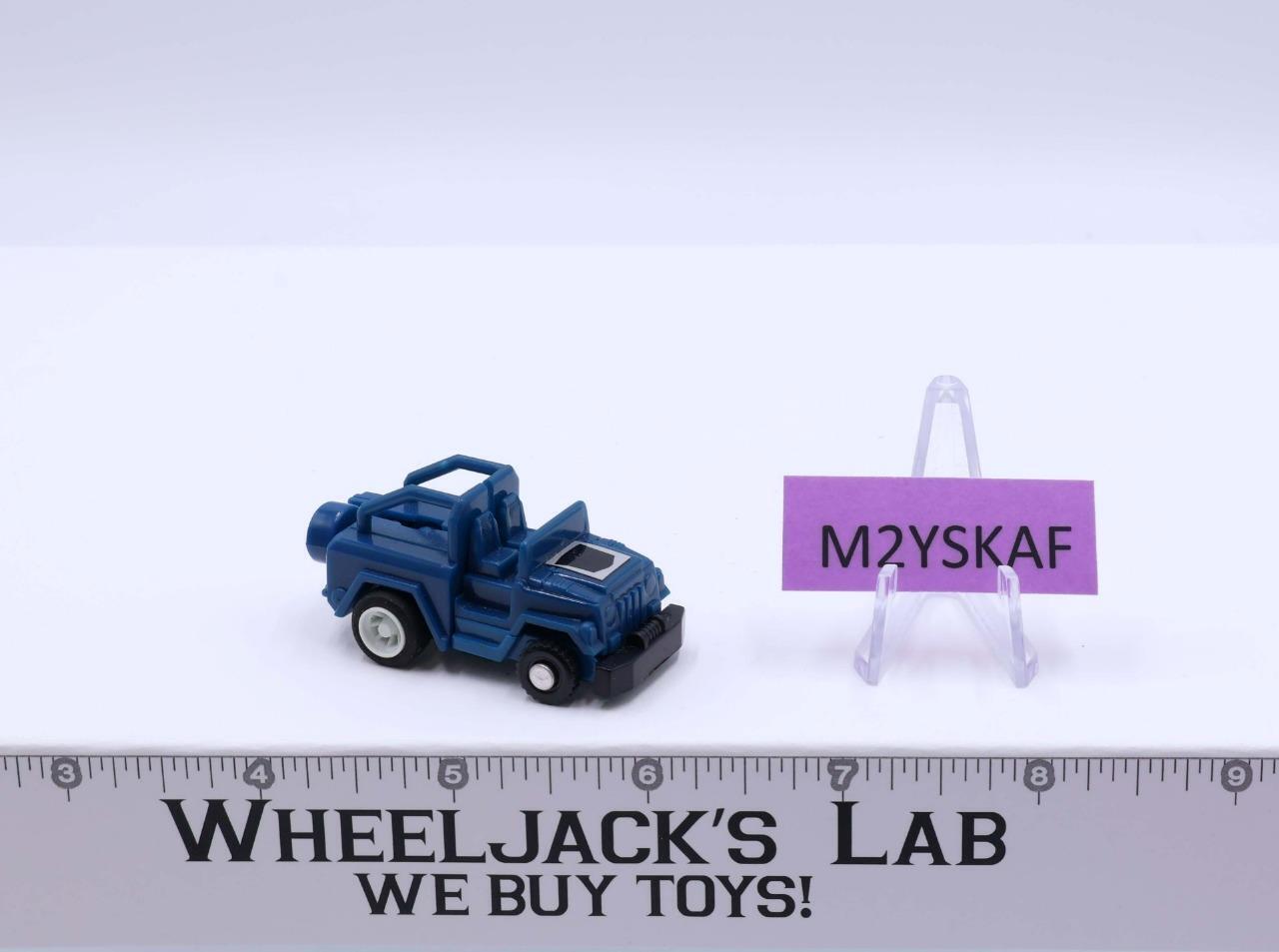 Minispy BLUE Jeep 100% Complete 1984 G1 Transformers - Wheeljack's Lab