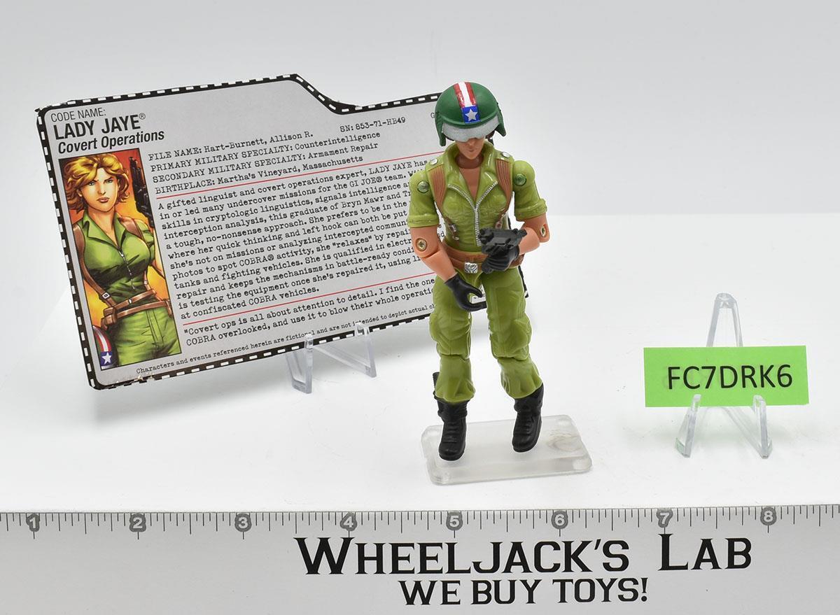 Lady Jaye v5 100% Complete G.I. Joe Comic Pack 2006 Hasbro Action ...