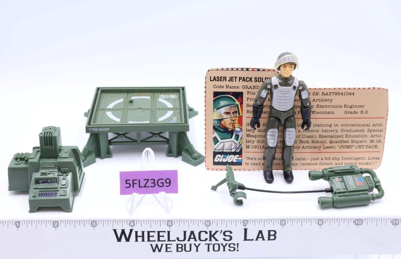 Jet Pack Jump & Grand Slam V2 100% Complete 1983 G.I. Joe Hasbro Action ...