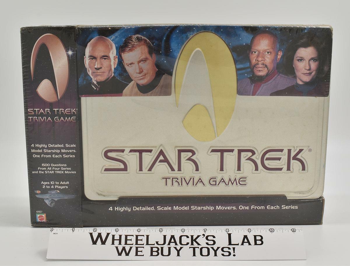 Star Trek Trivia Game Collectible Tin Factory Sealed 2000 Mattel ...