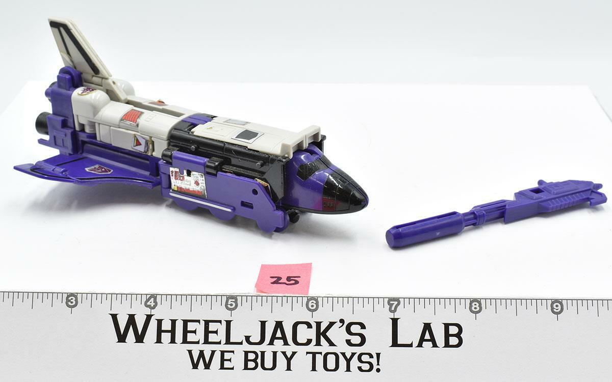Astrotrain #25 100% Complete 1985 G1 Transformers Space Shuttle Action ...
