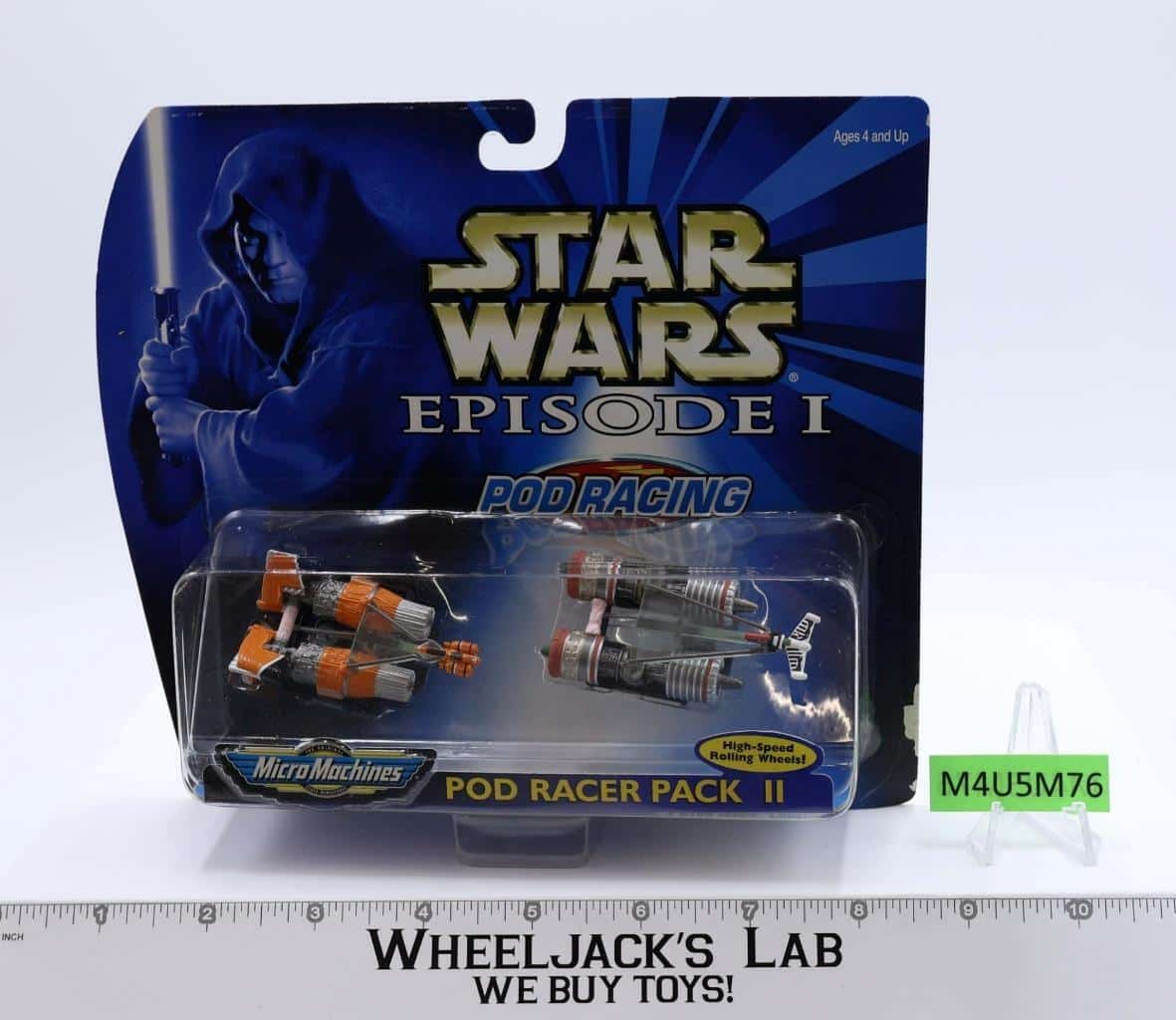 Pod Racer Pack II Star Wars Episode 1 Micro Machines 1998 Galoob NEW ...