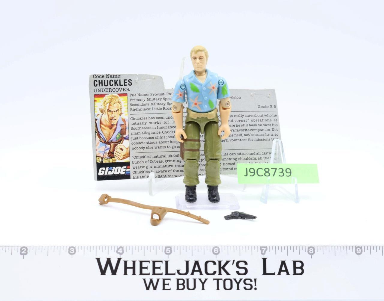 Chuckles V1 100% Complete G.I. Joe 1987 Hasbro Vintage Action Figure ...