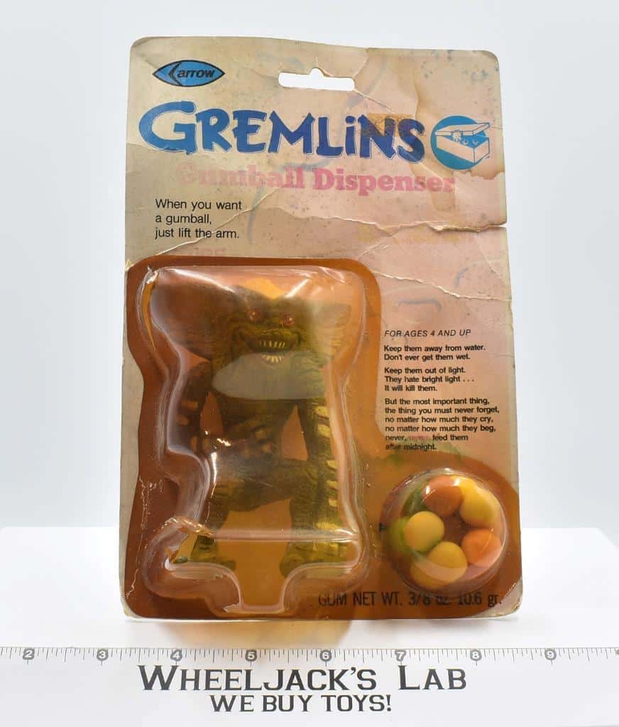 Stripe Gremlins Gumball Dispenser Arrow 1984 Vintage Action Figure ...