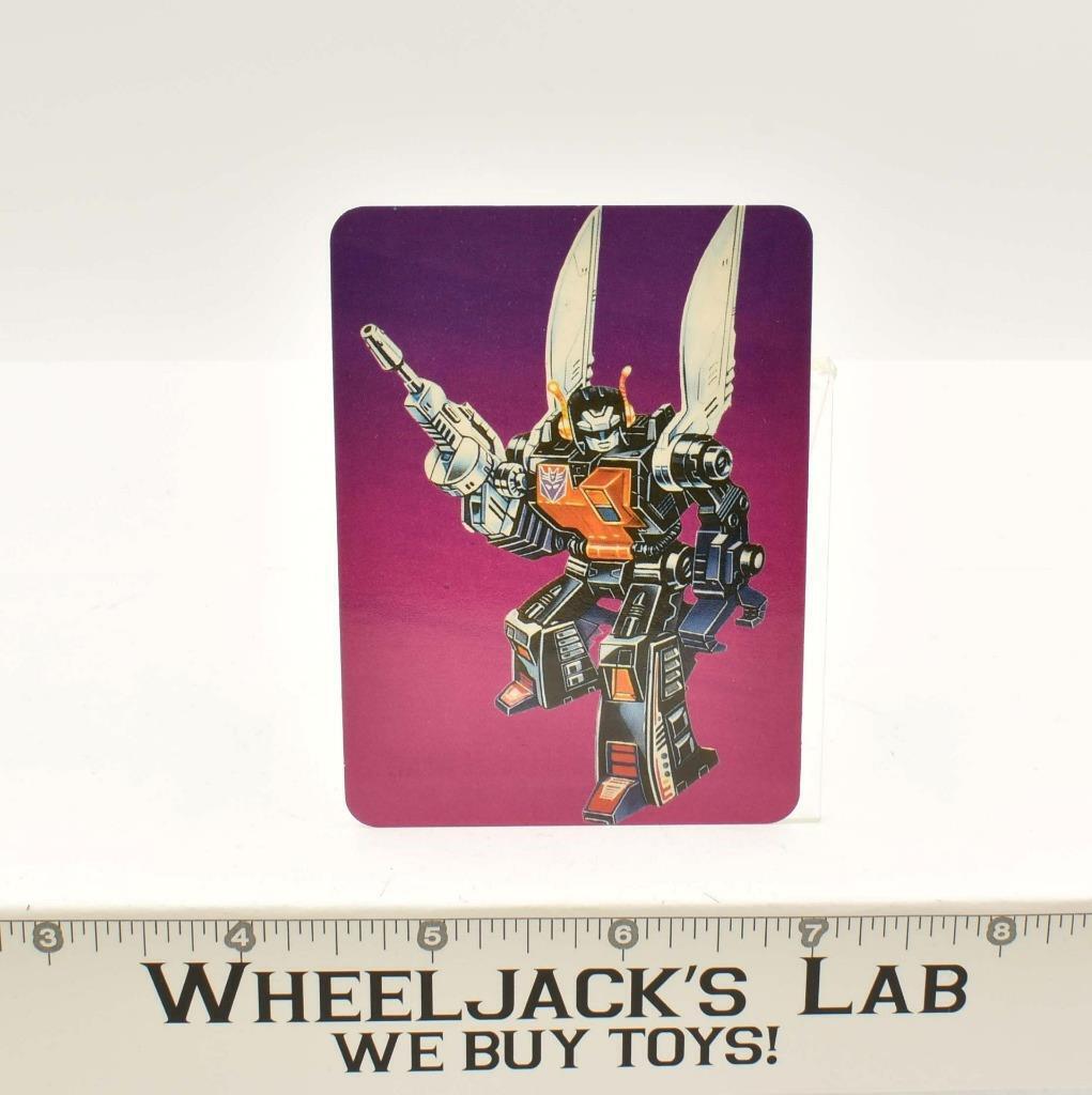 Kickback Card 113 Variant Color 1985 G1 Transformers Action Trading ...