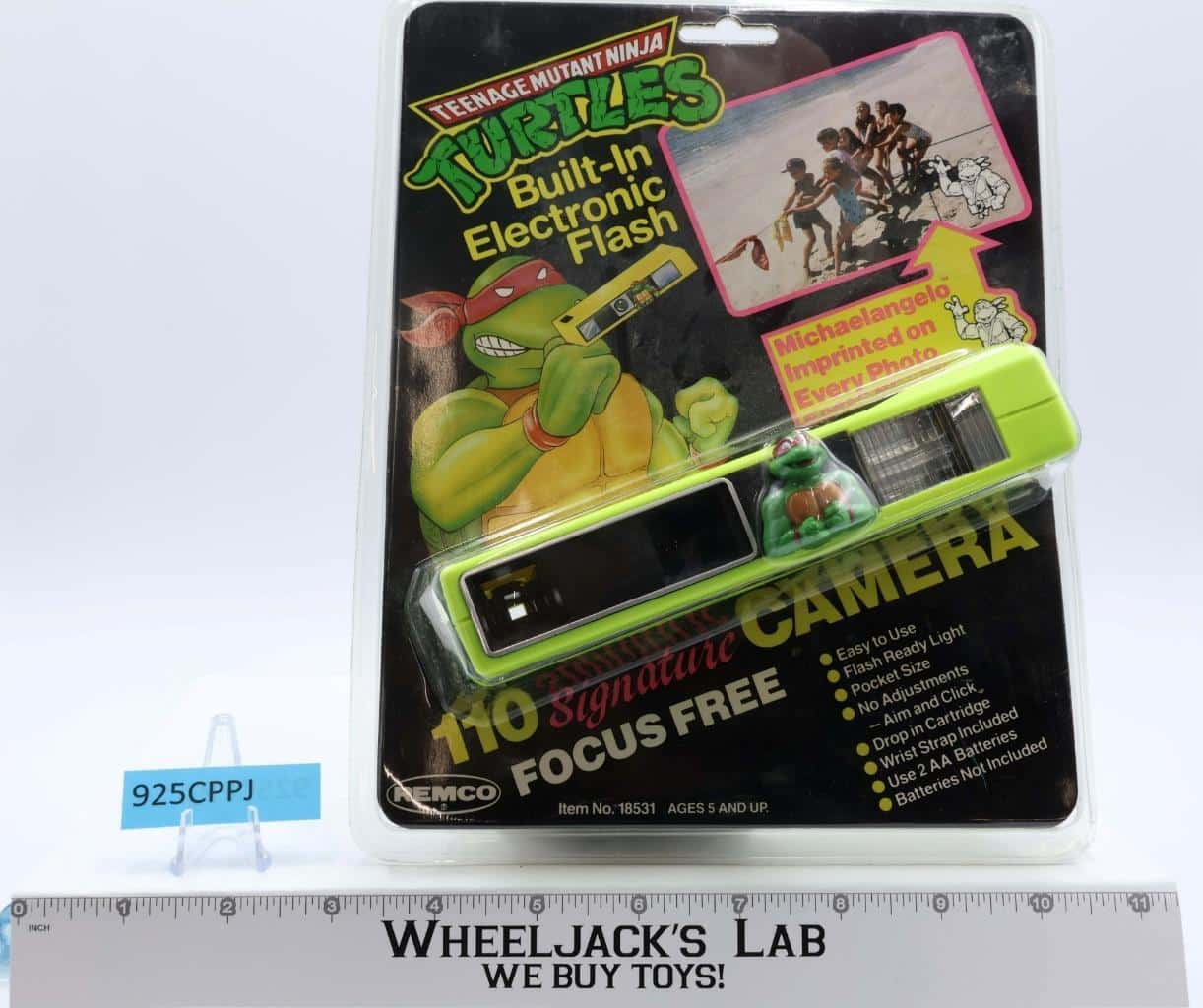 110 Signature Camera Teenage Mutant Ninja Turtles 1990 Remco NEW SEALED ...