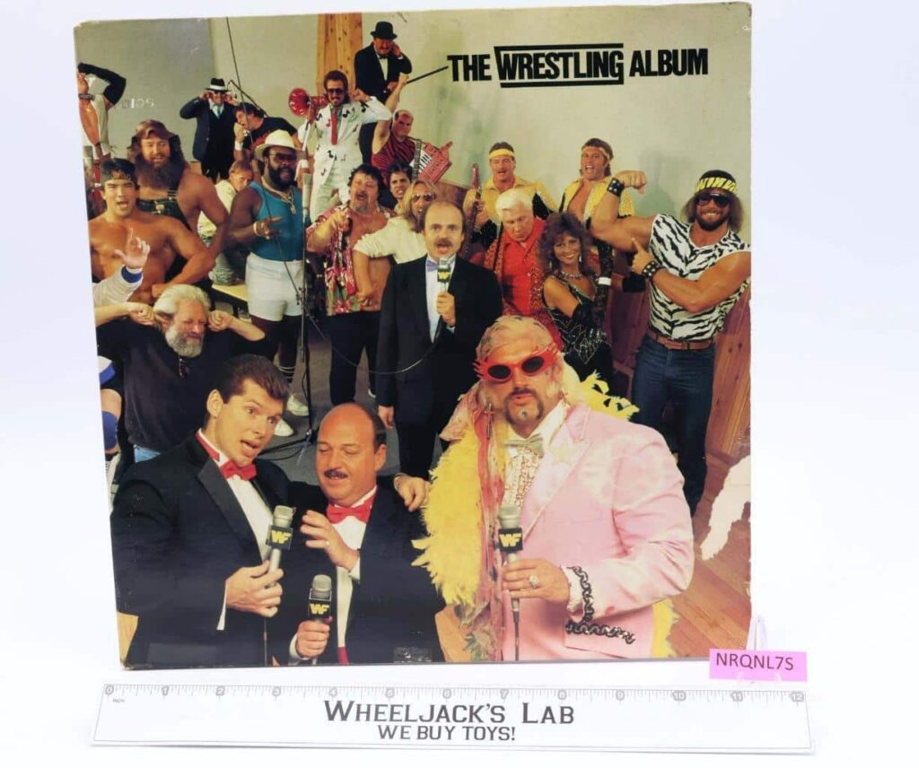 The Wrestling Album WWF Wrestling 1985 Epic Records Vinyl Record ...