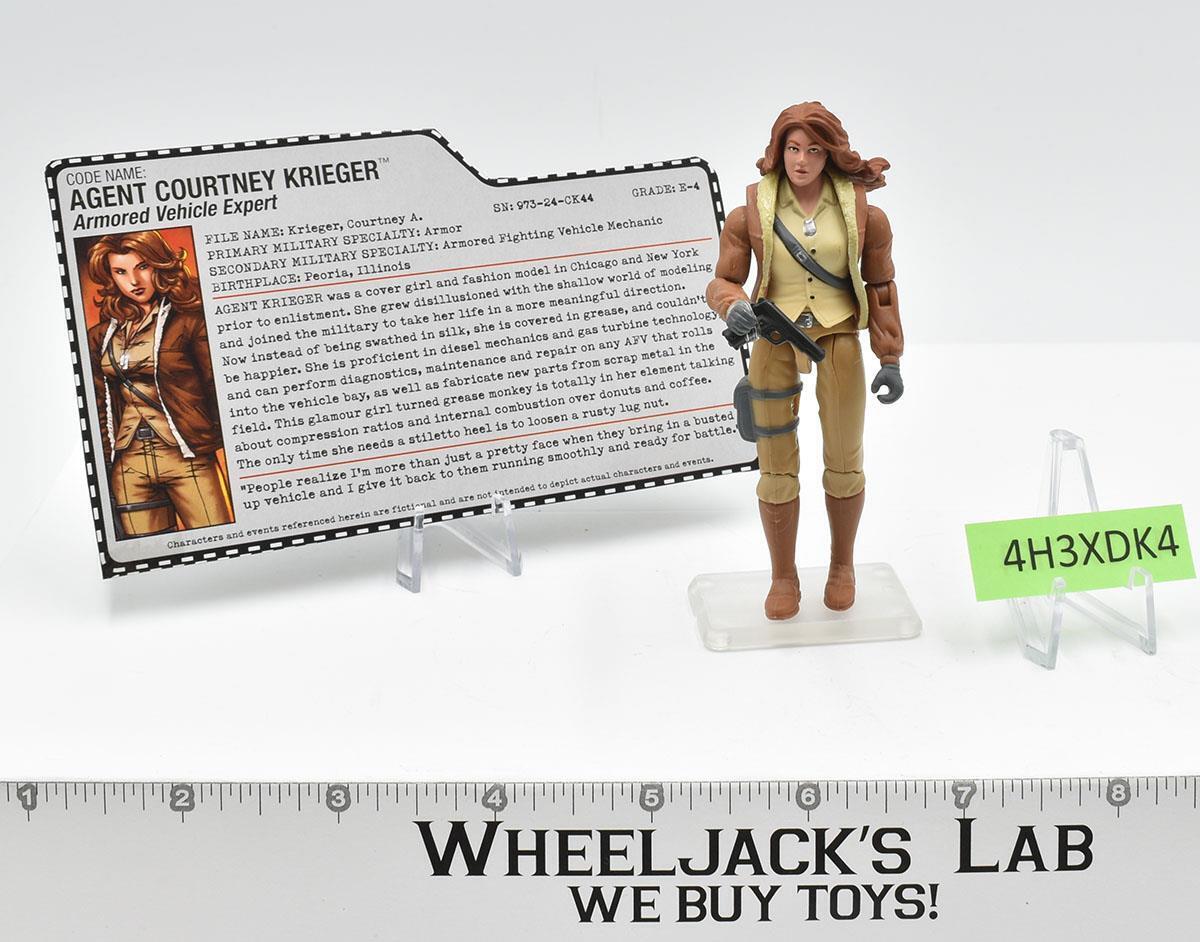 Agent Courtney Krieger 100% Complete G.I. Joe DTC/TRU Excl. 2006 Hasbro ...