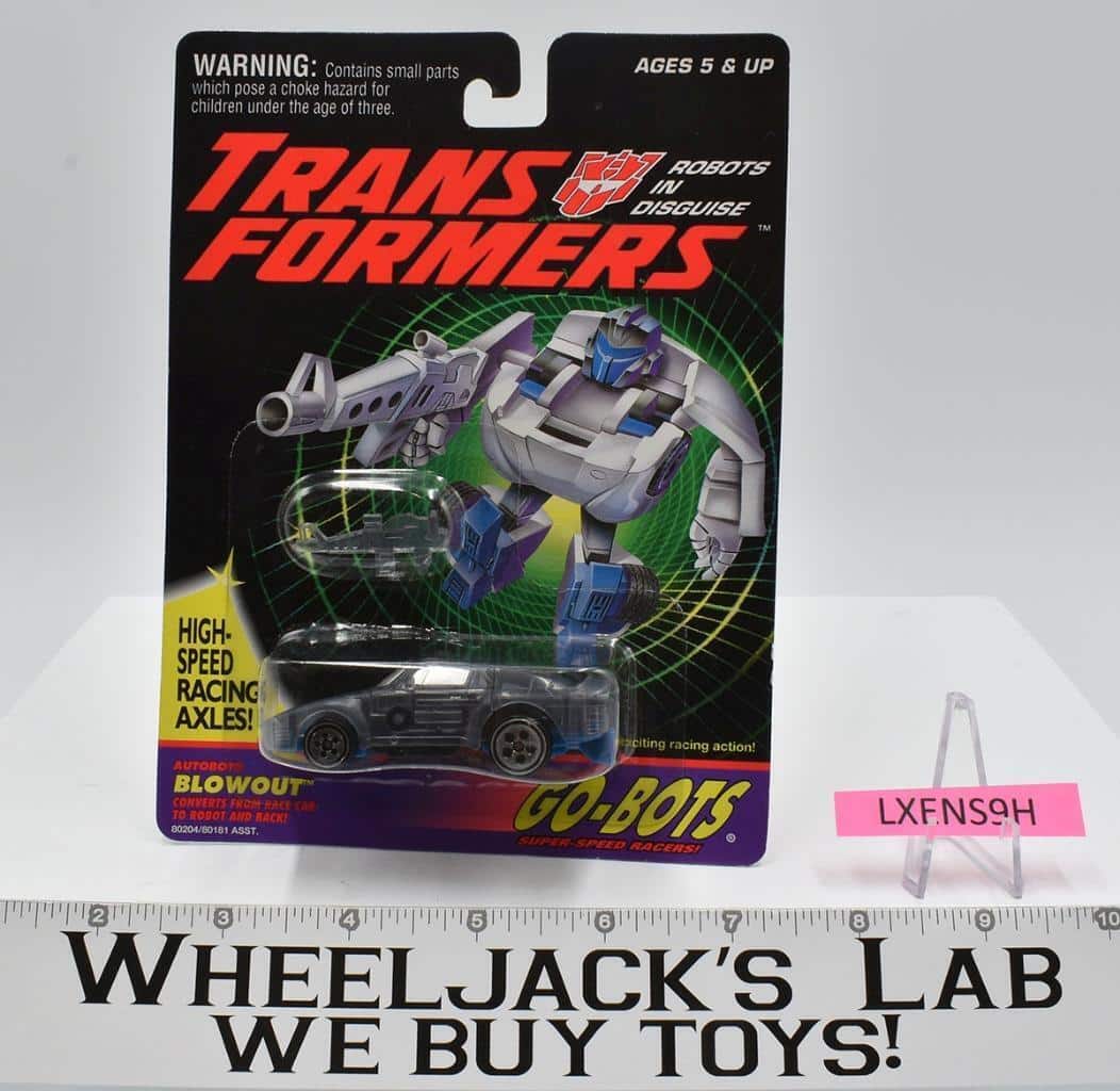 Blowtorch Autobot G2 Transformers Go-Bots 1994 Hasbro Figure NEW MOSC SEALED - Wheeljack's Lab