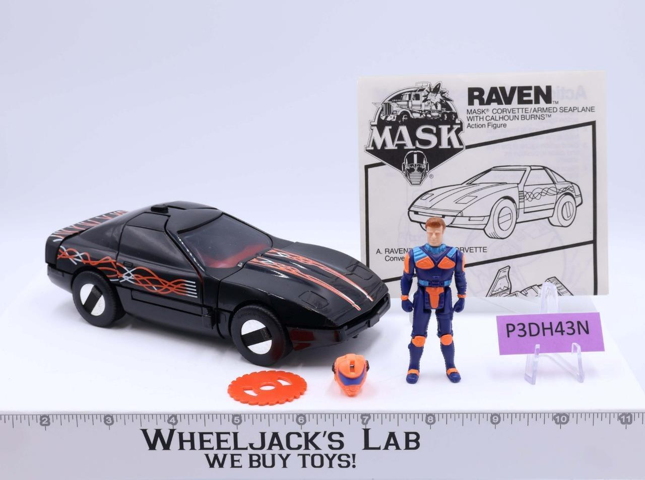 Raven W/Calhoun Burns MASK M.A.S.K. 1986 Kenner Action Figure ...