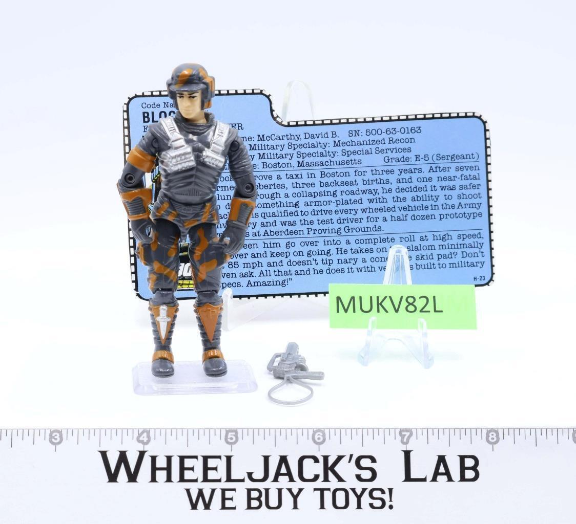 Blocker V1 1987 G.I. Joe Hasbro Vintage Action Figure - Wheeljack's Lab