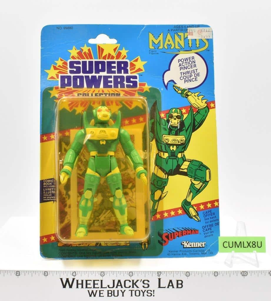 Mantis The Energy Vampire Super Powers 1985 Kenner Vintage Figure NEW ...