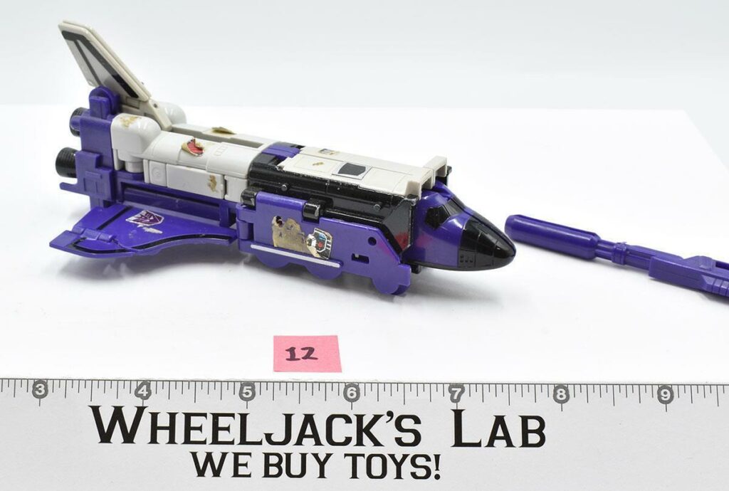 Astrotrain #12 100% Complete 1985 G1 Transformers Space Shuttle Action ...