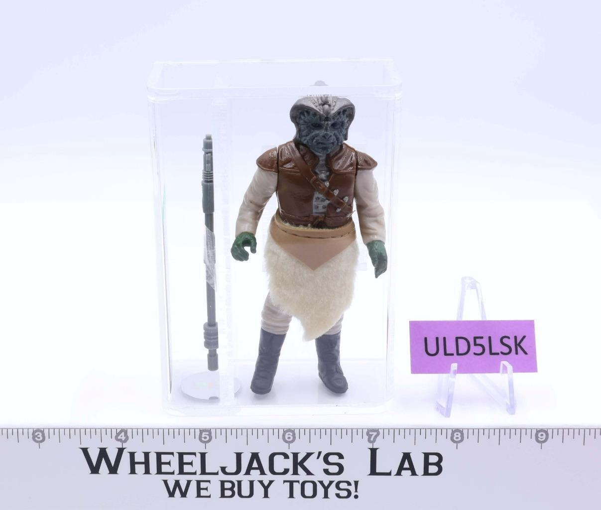 Klaatu Grey Limbs Hong Kong AFA 80 Star Wars 1983 Kenner Action Figure ...