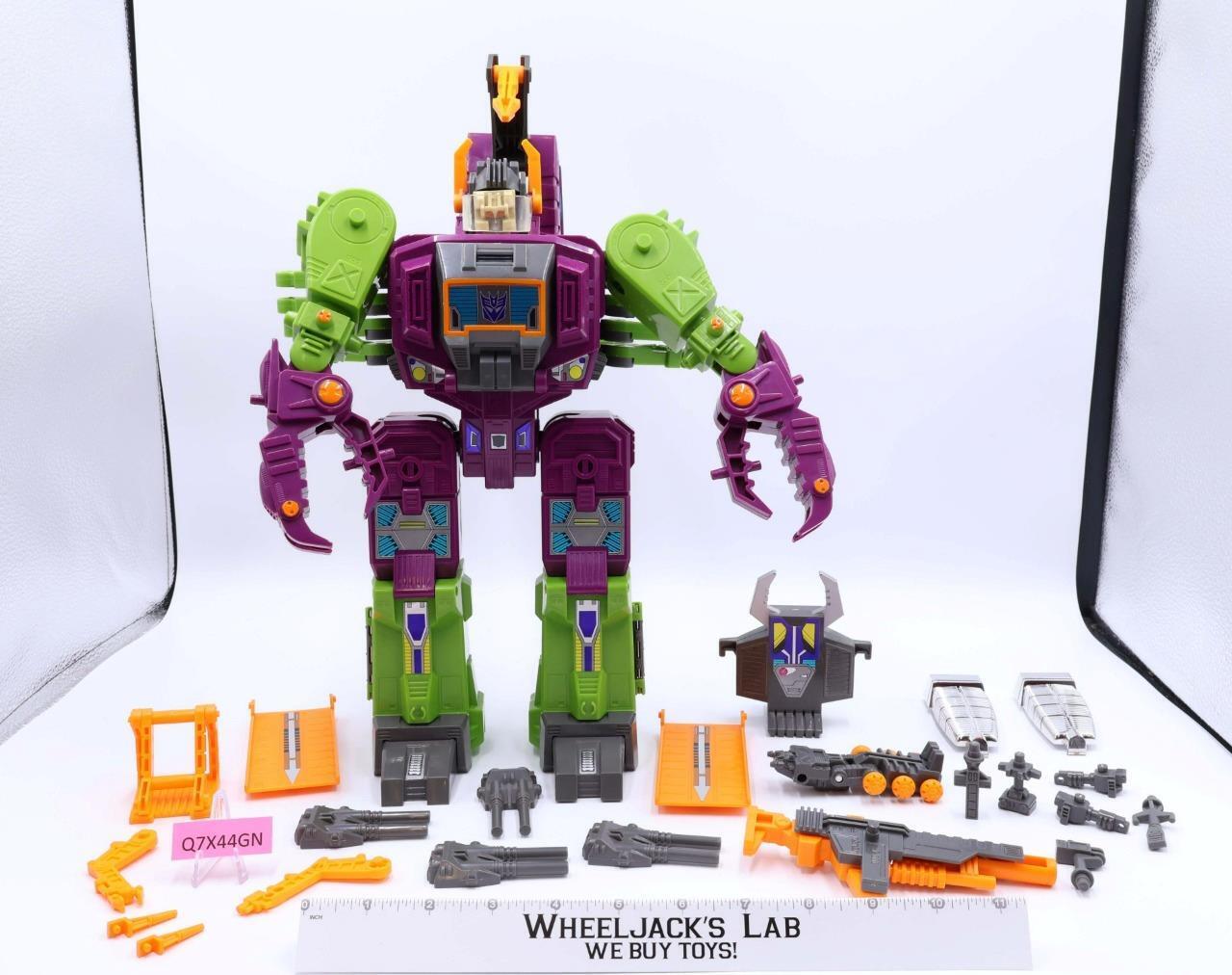 Scorponok 100% Complete Vintage 1987 G1 Transformers Hasbro Action ...