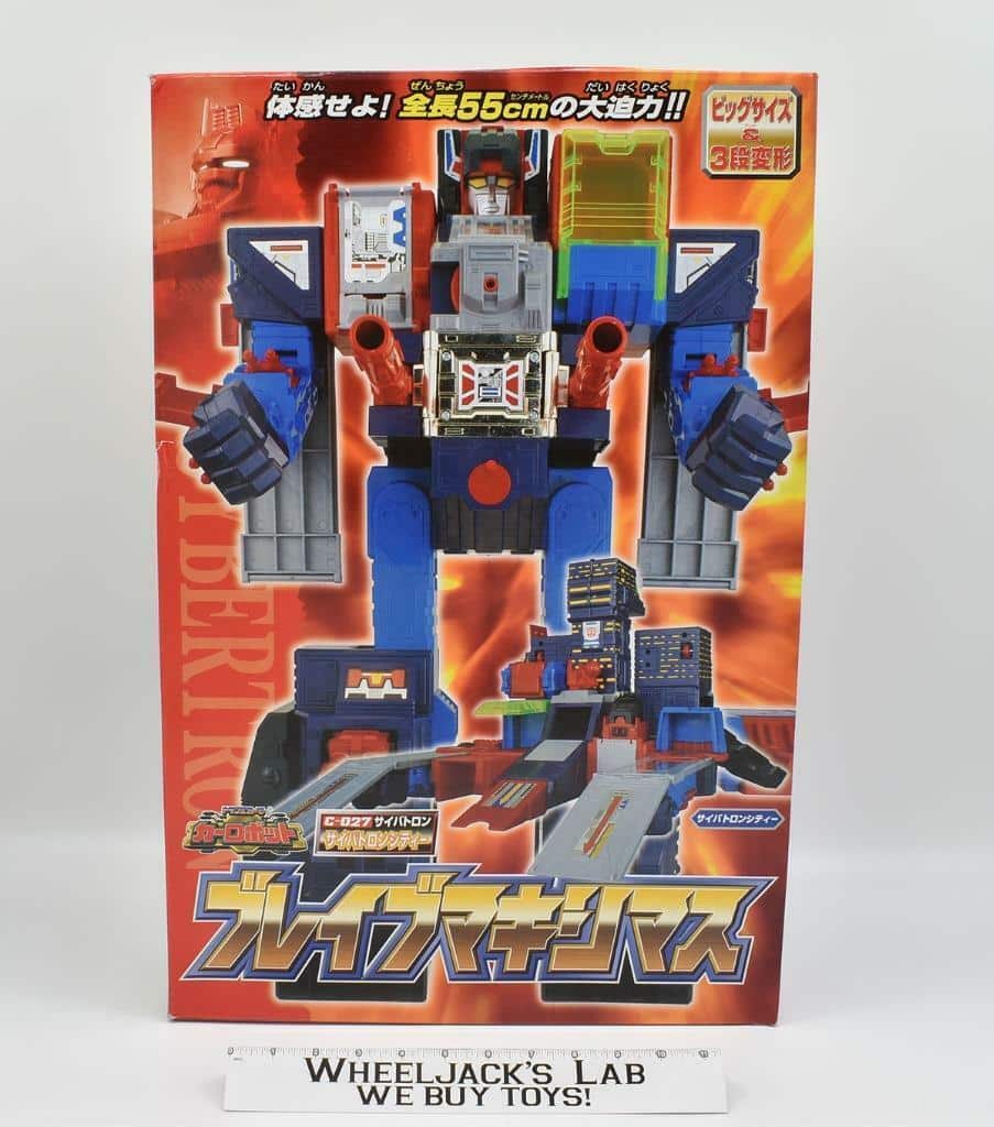 Brave Maximus C-027 Car Robots SEALED MISB NEW 2000 Transformers Takara ...