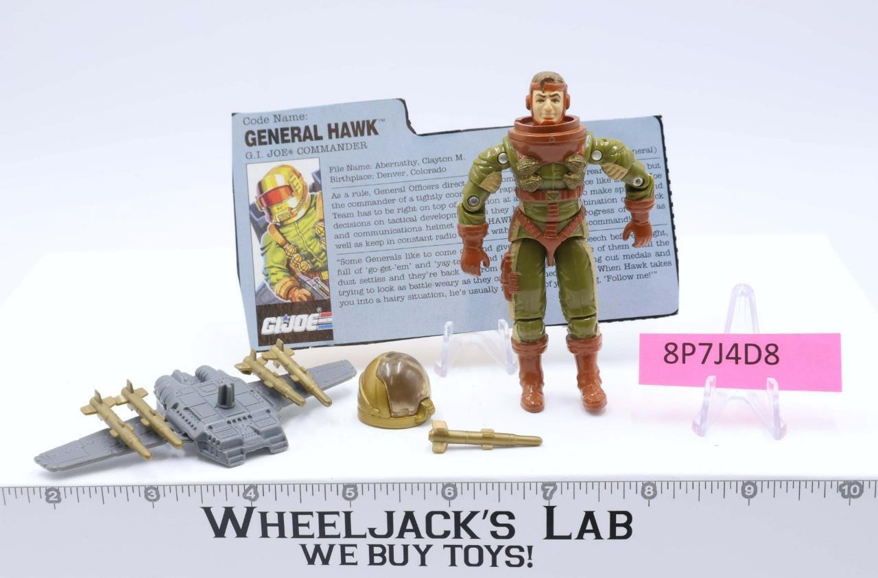 General Hawk V1 G.I. Joe 1991 Hasbro Vintage Action Figure - Wheeljack ...