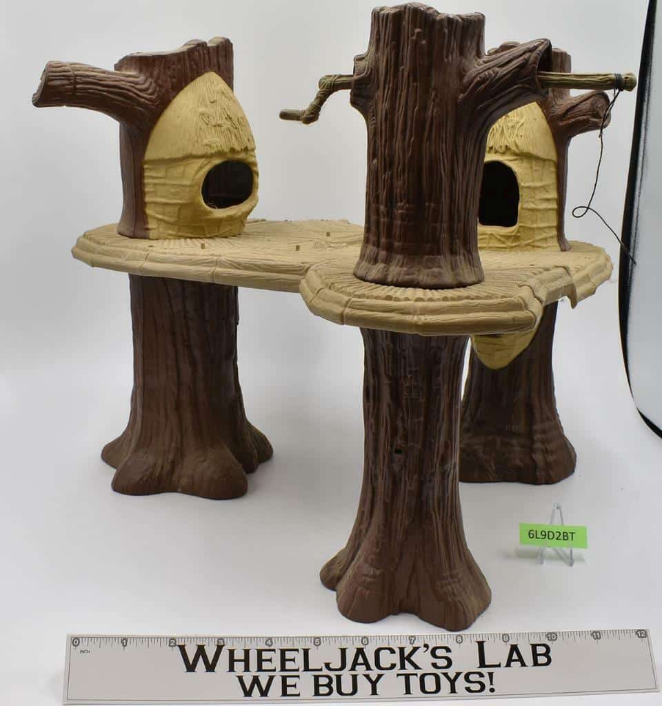 Endor Ewok Village Action Playset ROTJ Star Wars 1983 Vintage Kenner ...