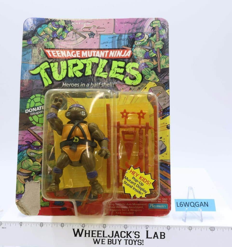 Donatello Pop-Up Stand Teenage Mutant Ninja Turtles TMNT Playmates NEW ...