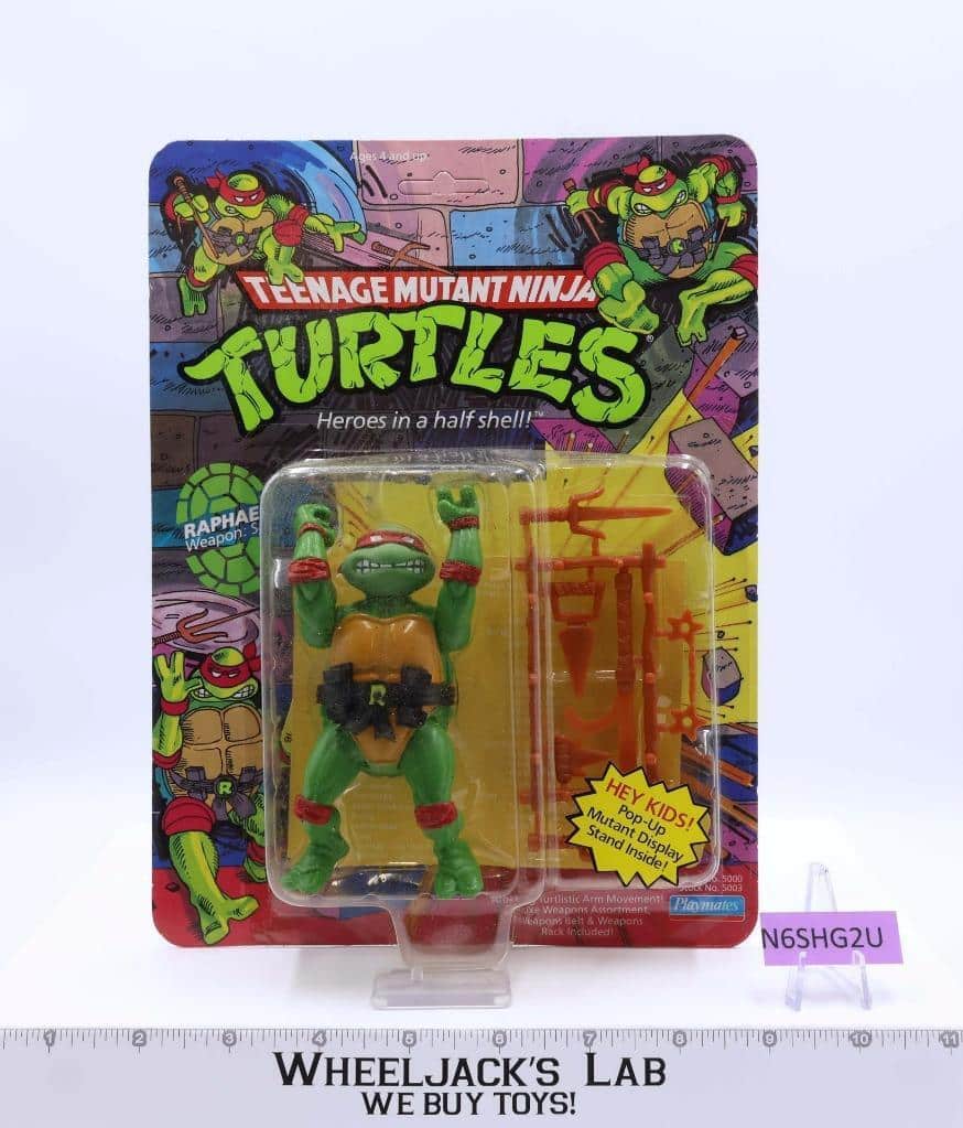 Raphael Pop-Up Stand Teenage Mutant Ninja Turtles TMNT 1988 Playmates ...