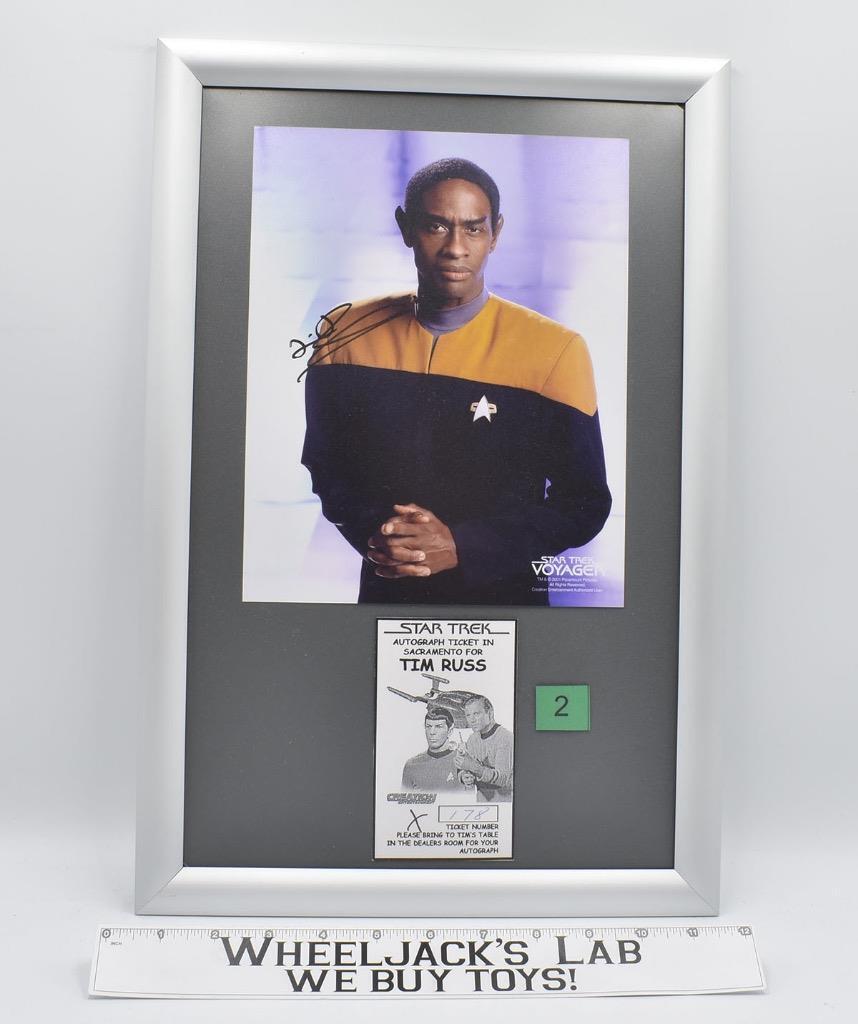 Tuvok 2 Star Trek Voyager Tim Russ Autographed 8x10 Picture