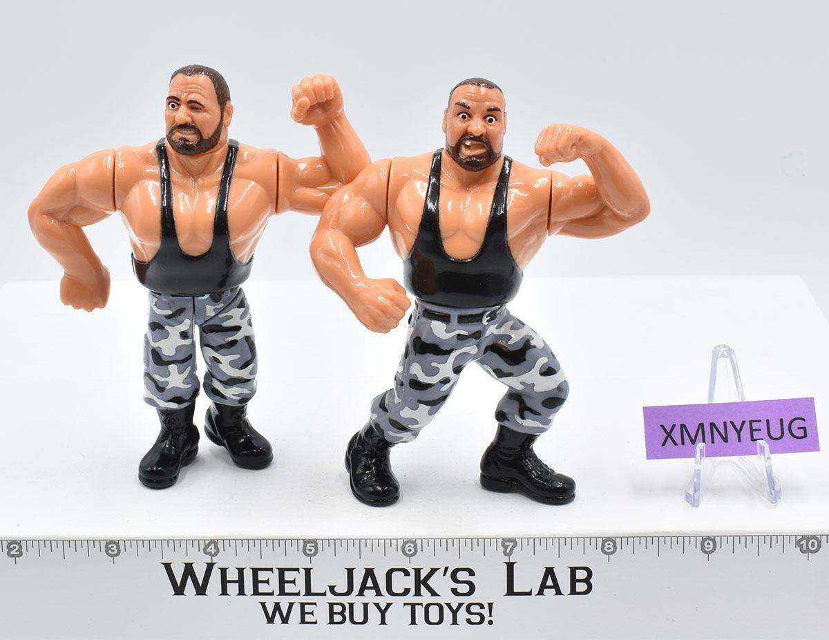 The Bushwhackers Butch & Luke Tag Team WWF Wrestling 1991 Hasbro Figure ...