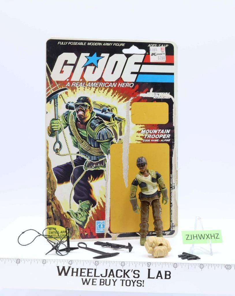 Alpine V1 100% Complete W/ Cardback 1985 G.I. Joe Hasbro Vintage Action ...